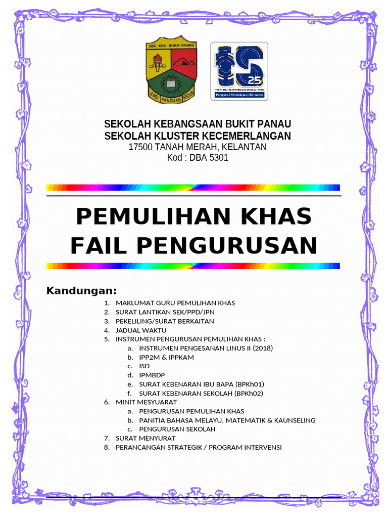 Cover Fail Pengurusan | PDF