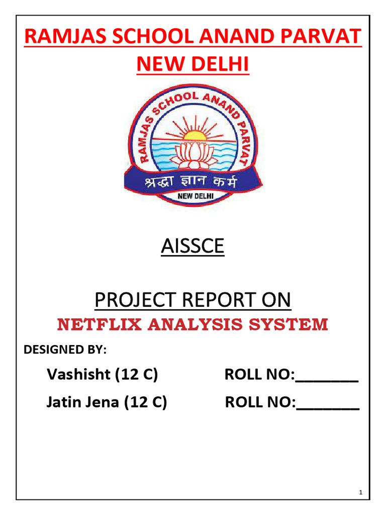 Netflix Data Analysis Vashisht | PDF | Computing | Computer Science