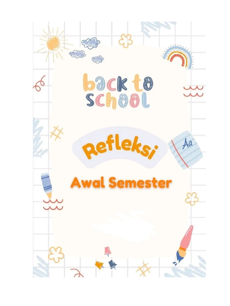 Refleksi Awal Semester Ii | PDF