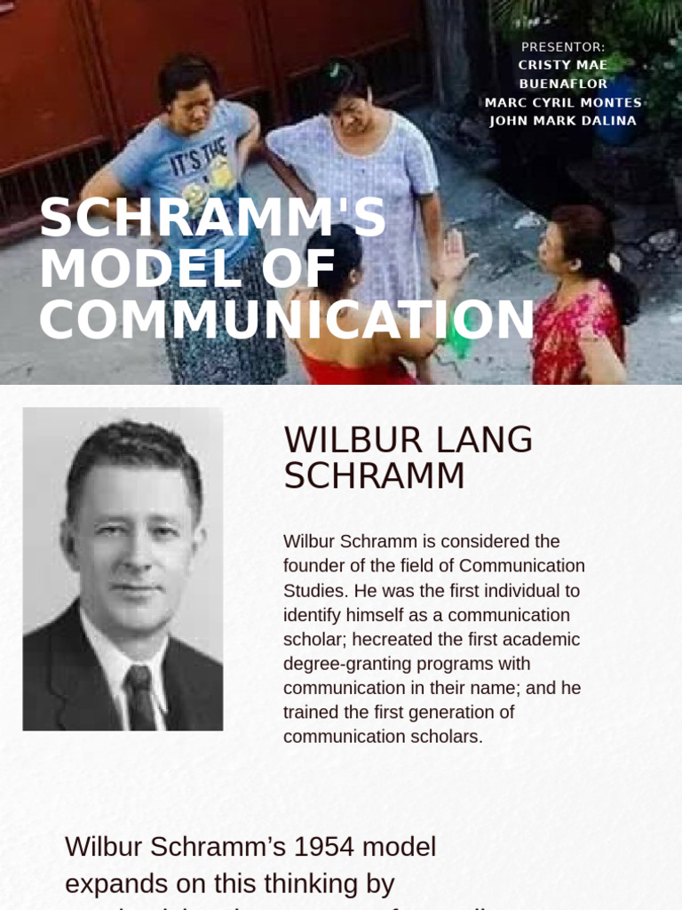 Schramms-model-of-communication_20240922_125222_0000 | PDF ...