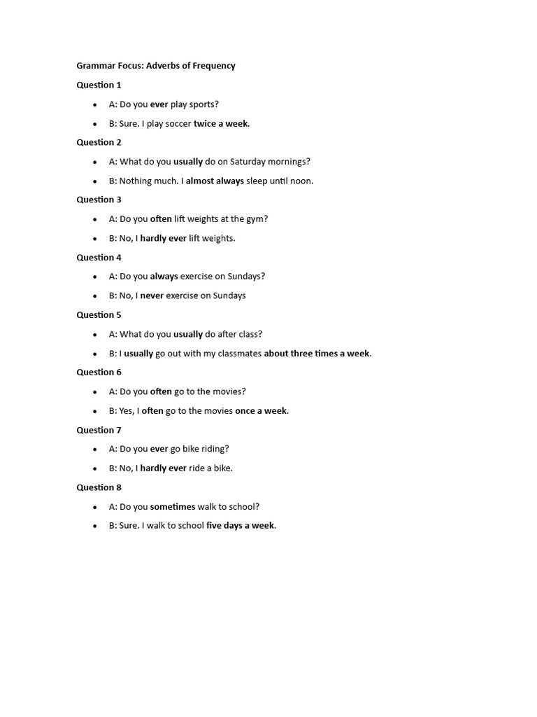 Grammar Focus | PDF
