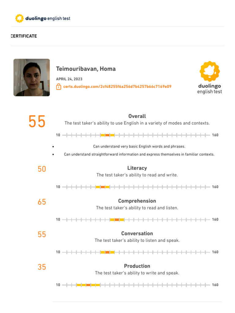 Duolingo English Test | PDF | Cognition | Learning