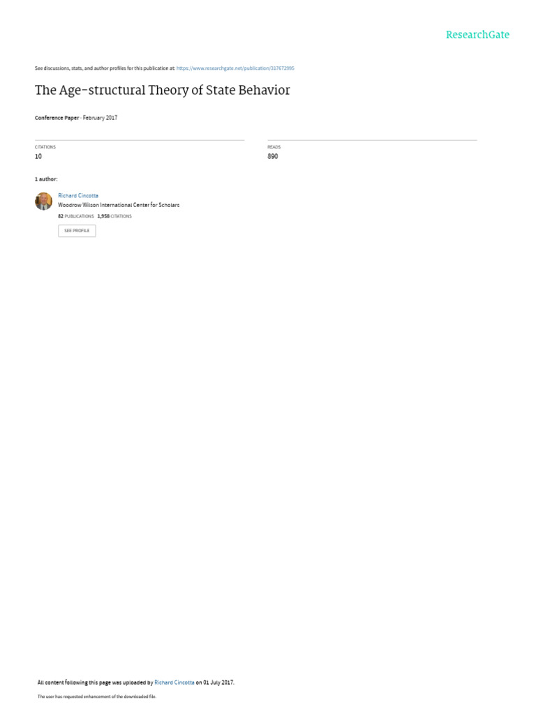 StateBehavior 2017 | PDF | Logistic Regression | Function (Mathematics)