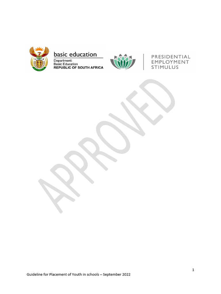 Annexure J - Guideline For Placement of Assistants - Phase IV Final ...