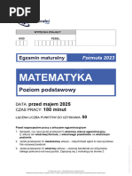 Arkusz Próbny E8 - Matematyka 2025 | PDF