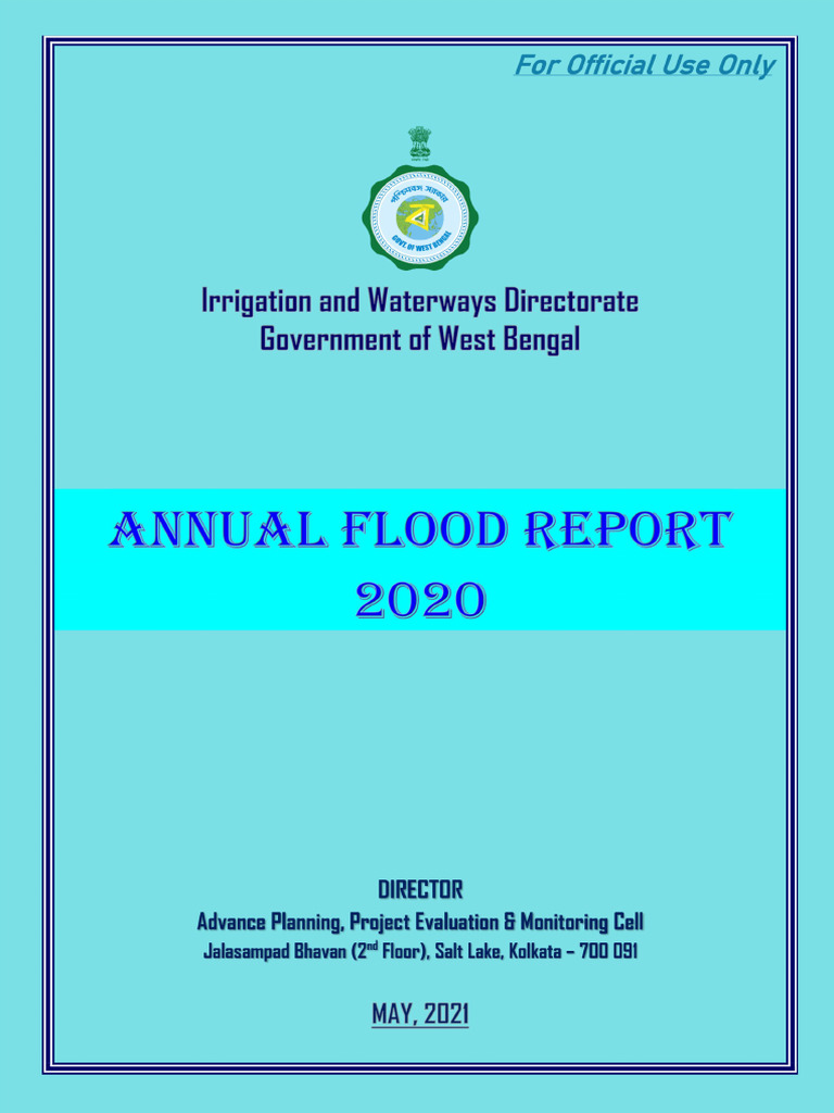 Annual Flood Report 2020 | PDF | Hydrography | Aquatic Biomes