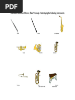 Beginning Band - First Five Note Worksheets | PDF