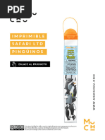 Cabo: El Pingüino Adorable de Madagascar | PDF