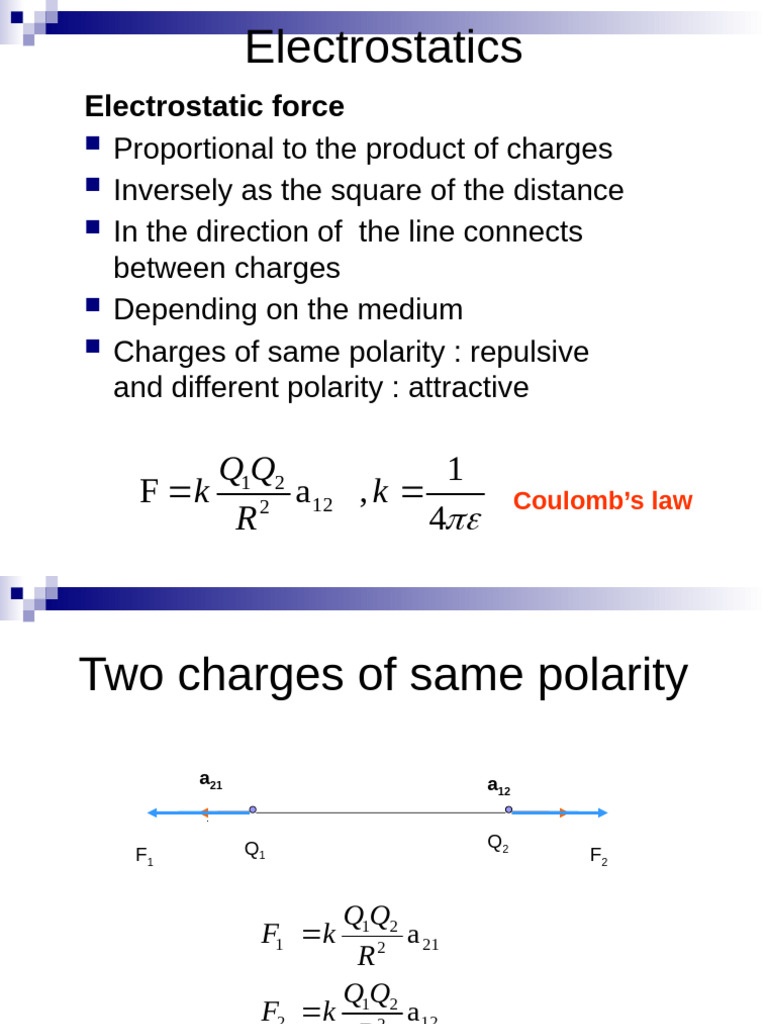 Ch2_ Coulomb’s law & Electric Field Intensity-6 | PDF