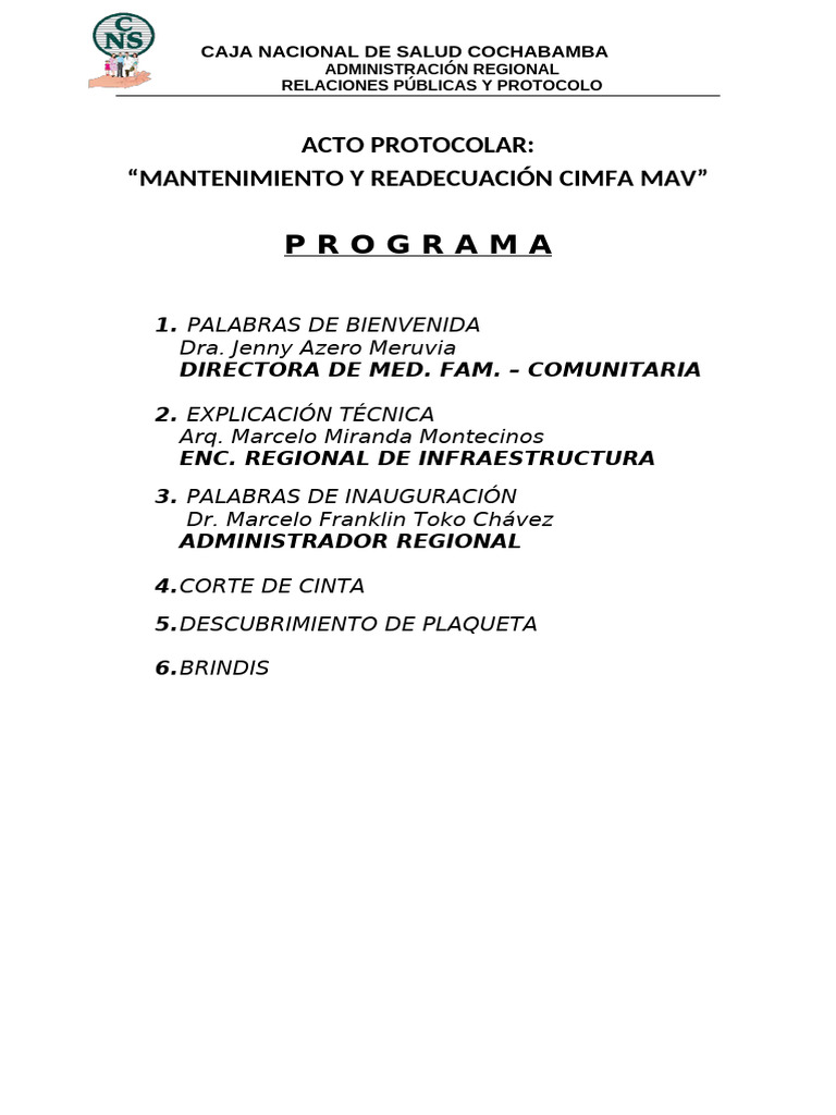 Programa Obras 2024 | PDF