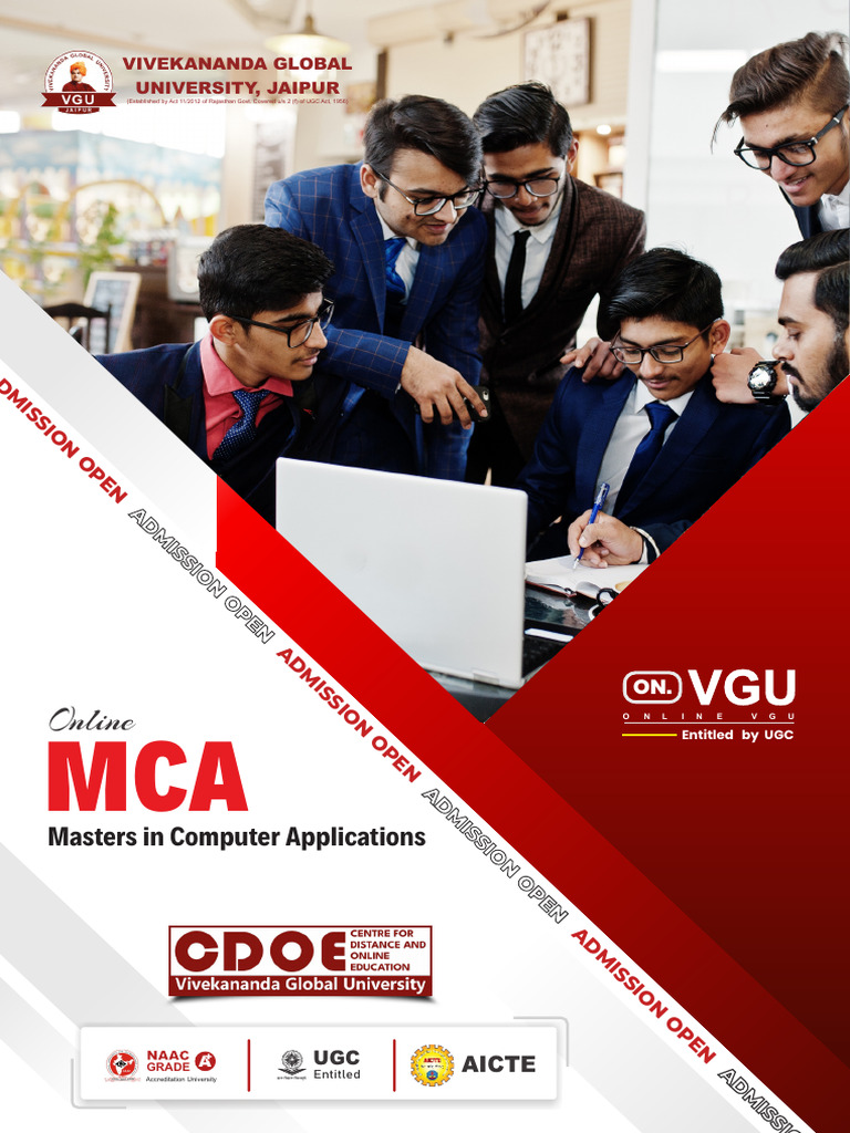 Online MCA Brochure (3) (1) | PDF | Computer Programming | Mentorship