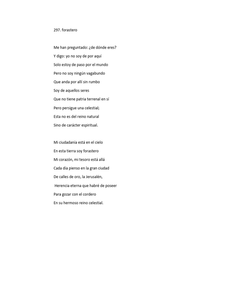 Forastero | PDF