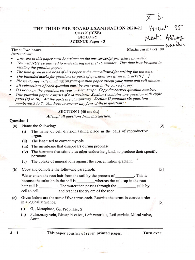 Third Preboards - 20-21 | PDF