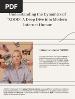 Understanding "XD" in Text Communication | PDF | Slang | Human ...