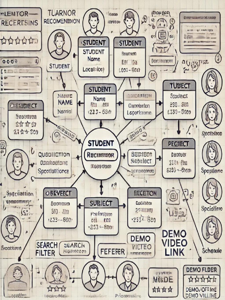 Tutor Recommendation System ER Diagram | PDF