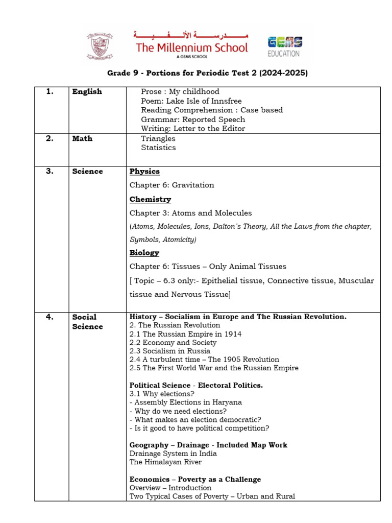 Grade 9 portions PT2 | PDF | Reading Comprehension | Translations