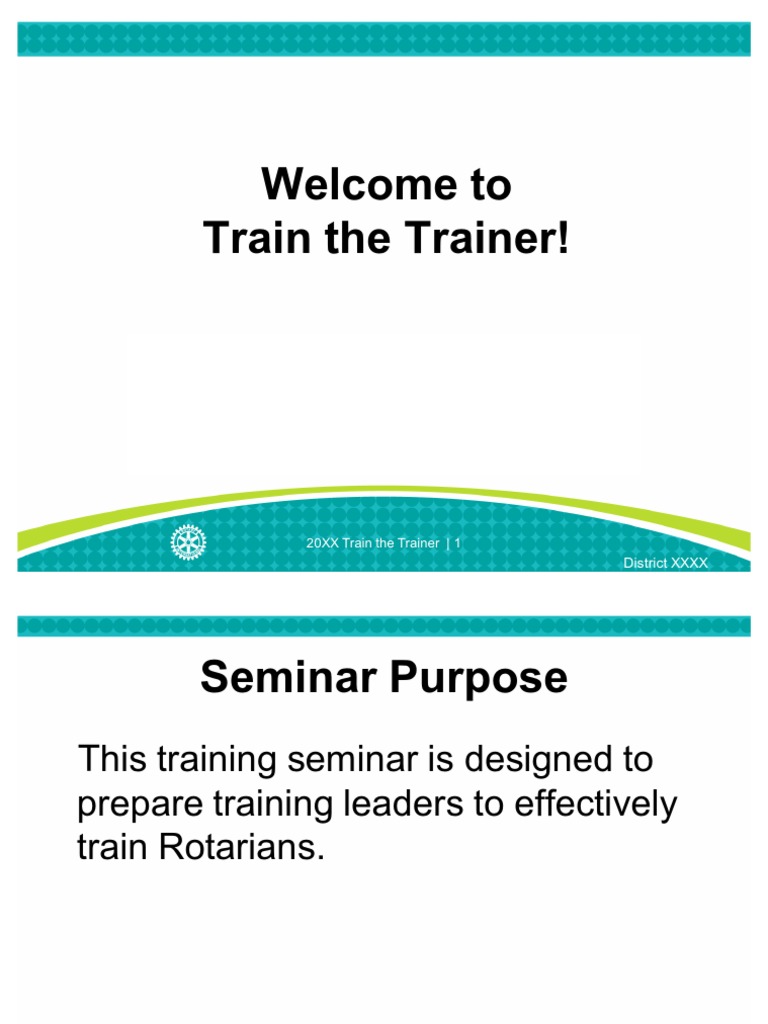 Train The Trainer Slides en | PDF | Nonverbal Communication | Action ...