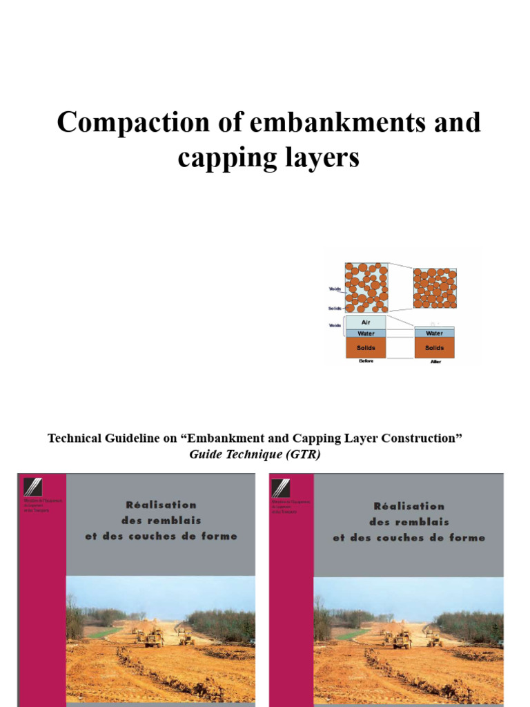 T03_2-Compaction of embankments and capping layers_2022-2023 | PDF