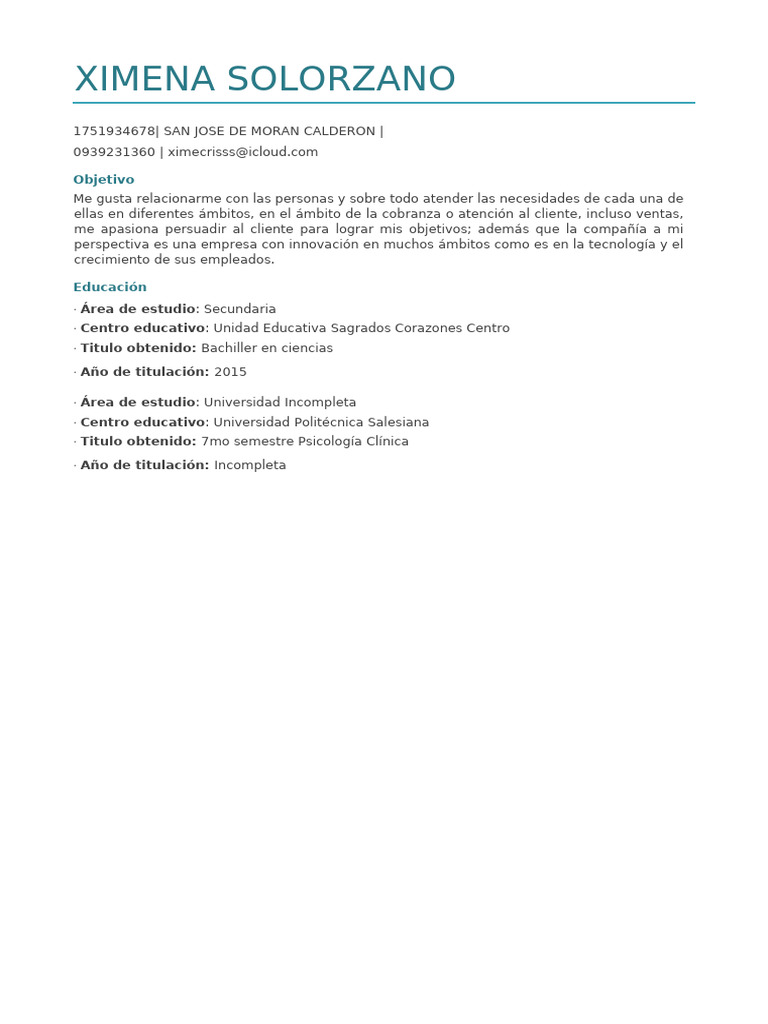 Ximena Solórzano | PDF