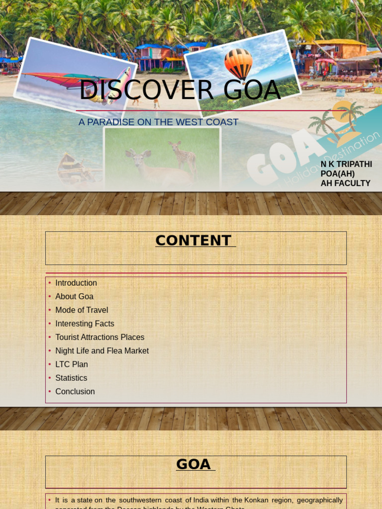 Discover Goa | PDF