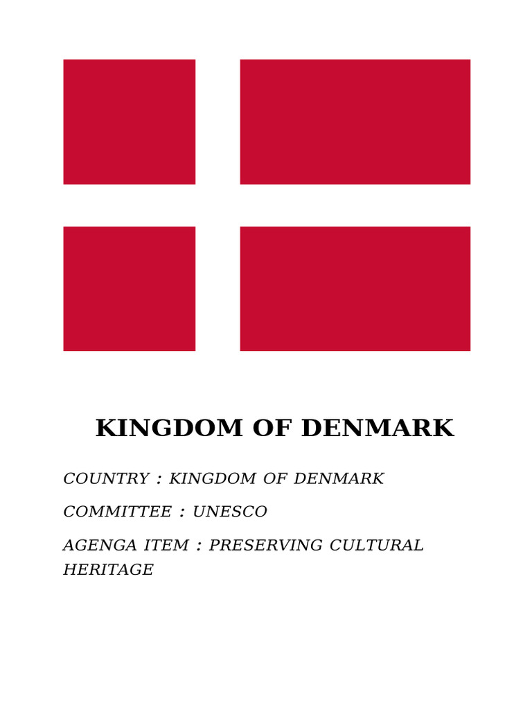 Denmark's Commitment to Cultural Heritage | PDF