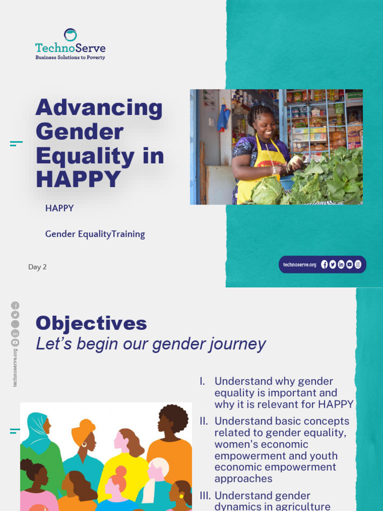 Gender Equality Training Day 2 | PDF | Power (Social And Political ...