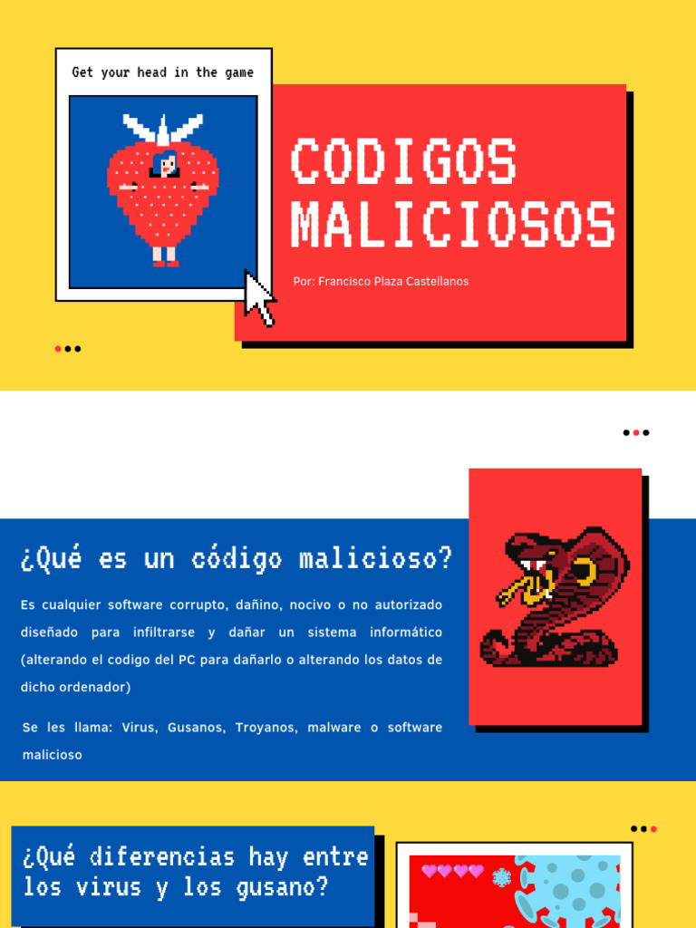 Que Es Un Codigo Maliciosos Establecer Diferencias Entre Virus Gusanos ...