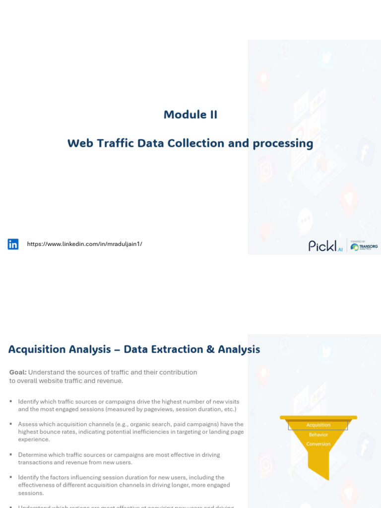 Web and Social Media Analytics - Module 2 | PDF | World Wide Web | Internet & Web