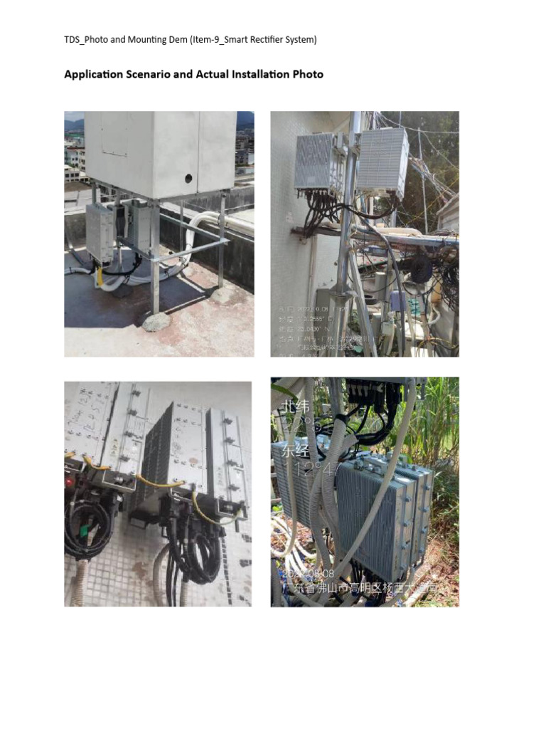 TDS - Photo and Mounting Demo (Item-9 - Smart Rec System) (JDM) | PDF