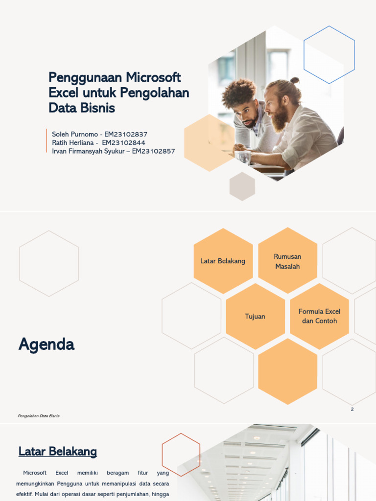 Penggunaan Microsoft Excel untuk Pengolahan Data Bisnis | PDF
