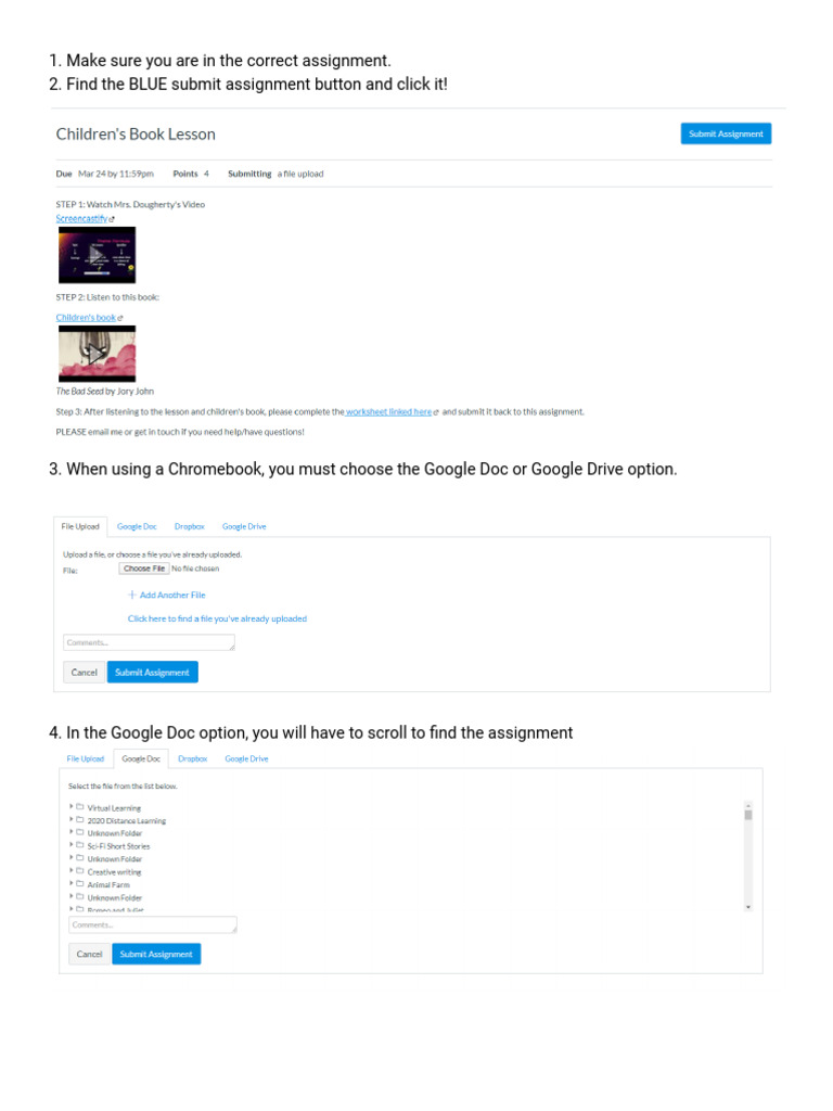 Uploading a File on Canvas | PDF