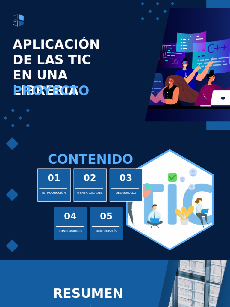 Presentación - TIC | PDF | Computación en la nube | Economias