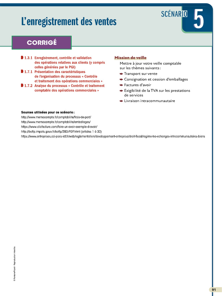 P1 - Correction Chapitre 5 | PDF