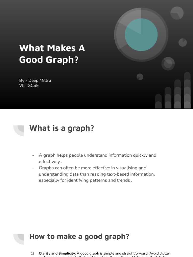 Tips for Creating Effective Graphs | PDF