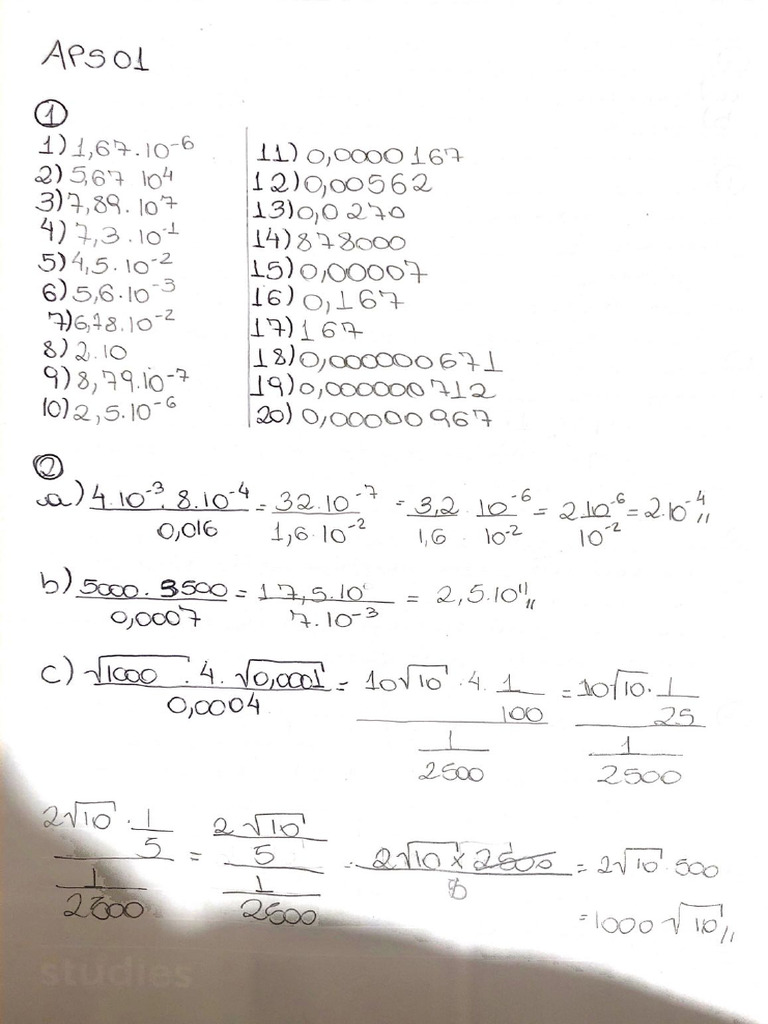 APS1 Eletricidade | PDF