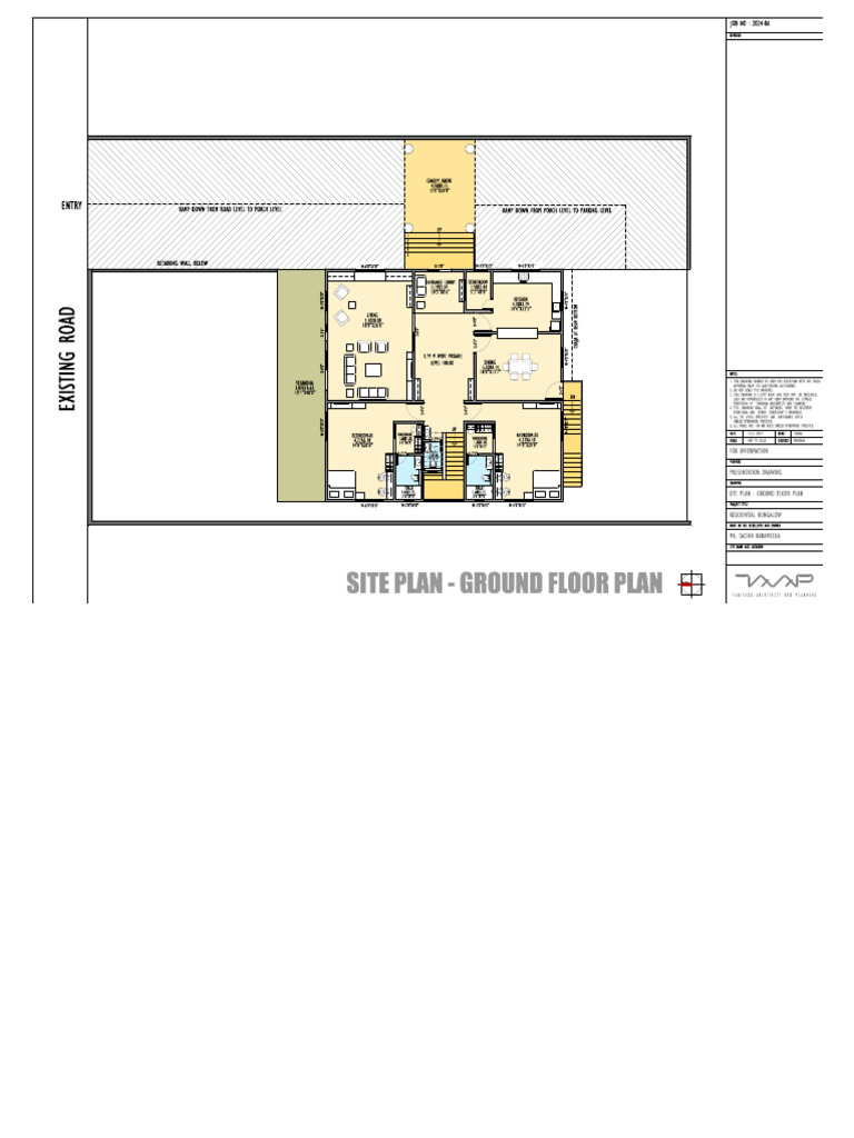 02 Site Plan - Ground Floor | PDF