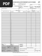 Membership Savings Remittance Form (MSRF) : HQP-PFF-053 | PDF ...