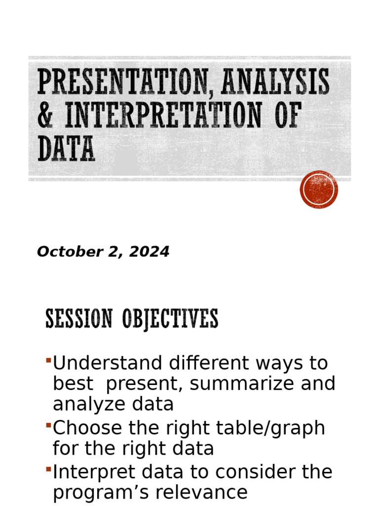 Presentation, Analysis, and Interpretation of Data | PDF | Bullying | Self Esteem