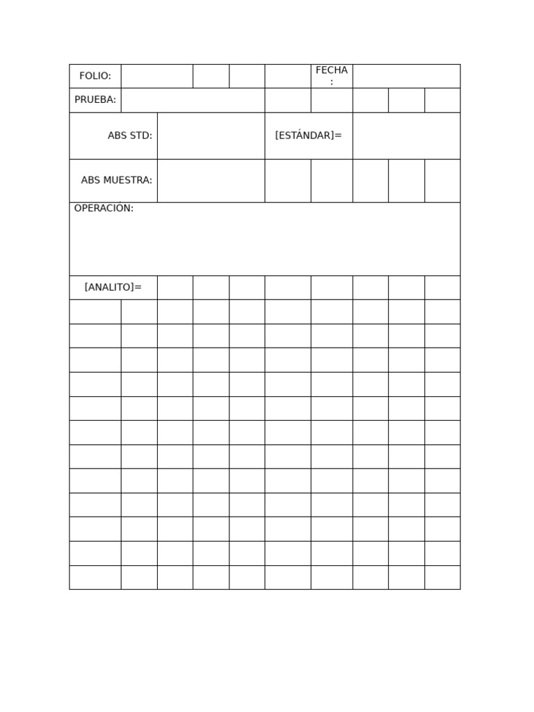 Bitácora Quimica | PDF