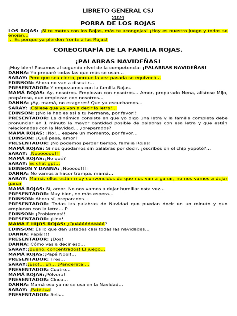 Libreto para Imprimir | PDF