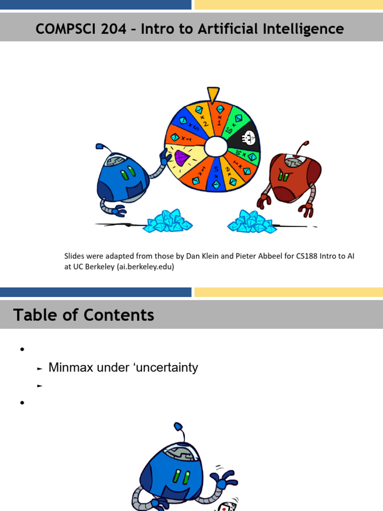 Expectimax And Monte Carlo Tree Search Pdf Probability Distribution