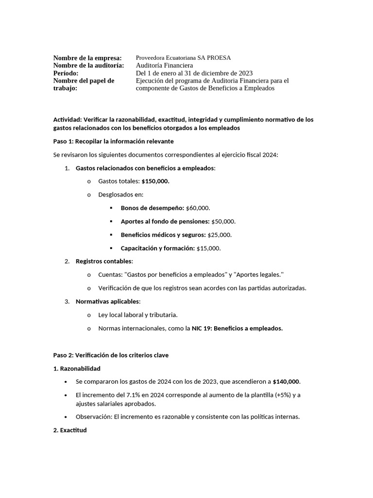 Ejecusion de Gastos | PDF | Auditoría | Reaseguro