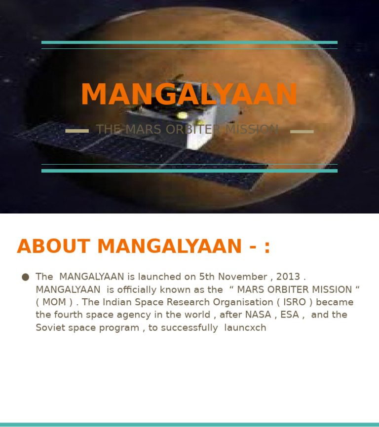 ISRO Presentation | PDF