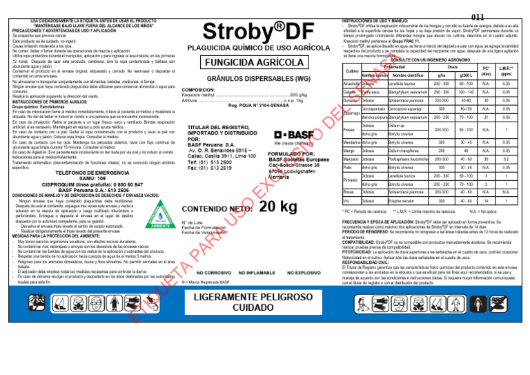 Stroby DF | PDF | Agua