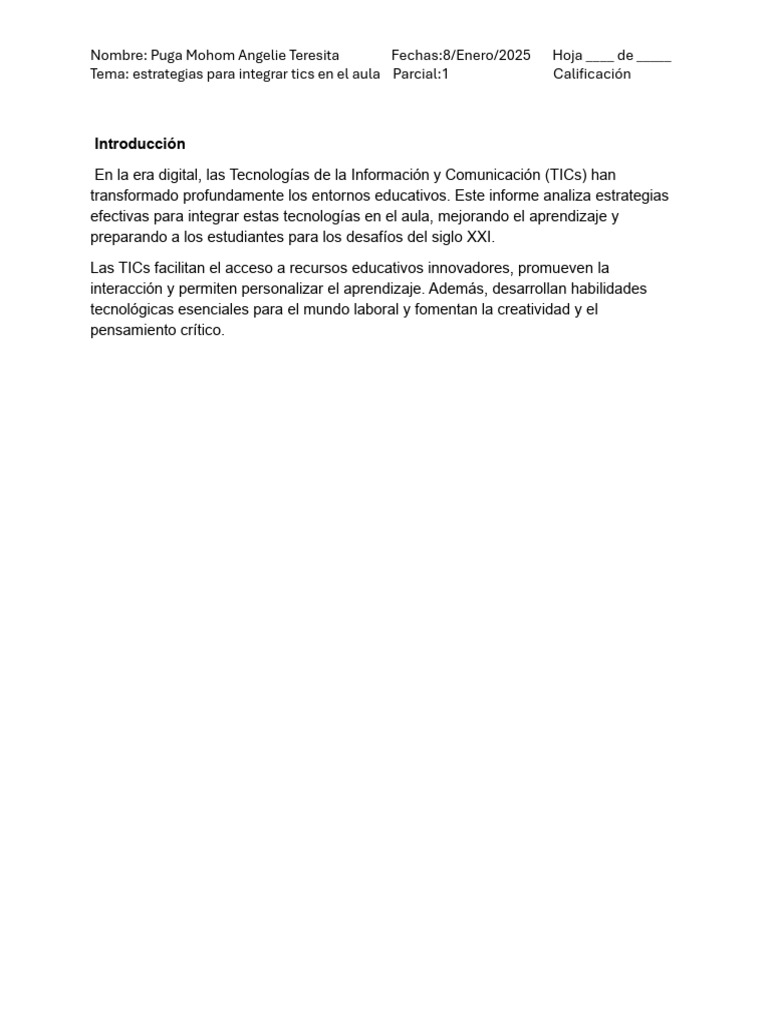 tarea 2 tics | PDF | Tecnología de información y comunicaciones | Enseñando