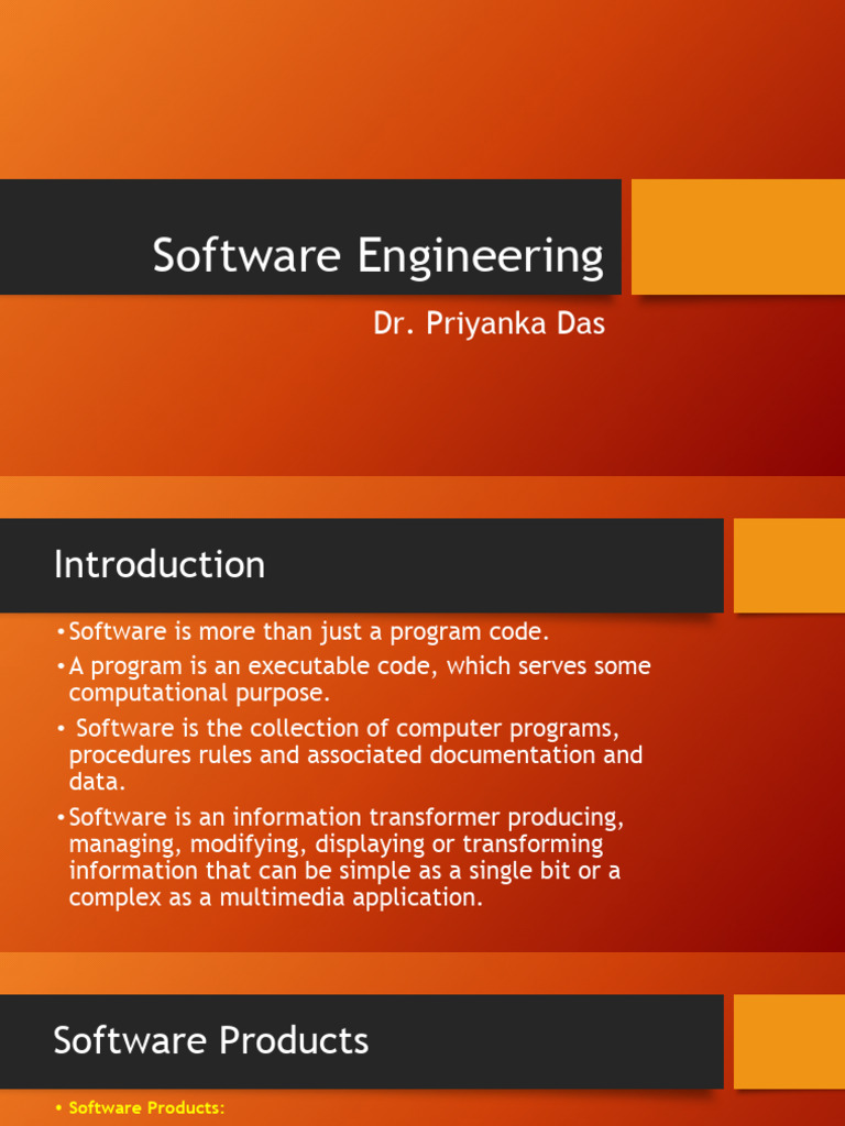 Sw Chapter 1 | PDF | Software Development Process | Software