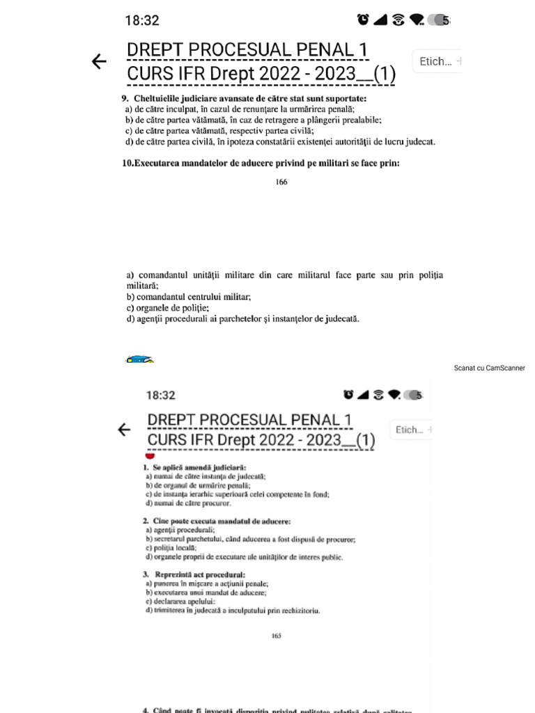 Drept Procesual 2 | PDF