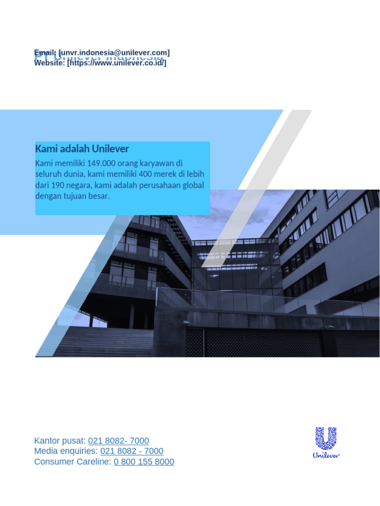 Contact Information for Unilever Indonesia | PDF