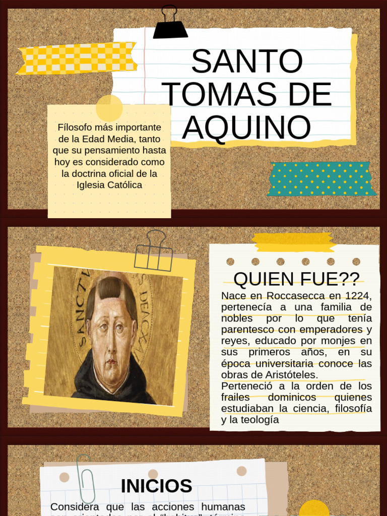 Filosofía y Aportes de Santo Tomás | PDF | Tomás de Aquino | Virtud