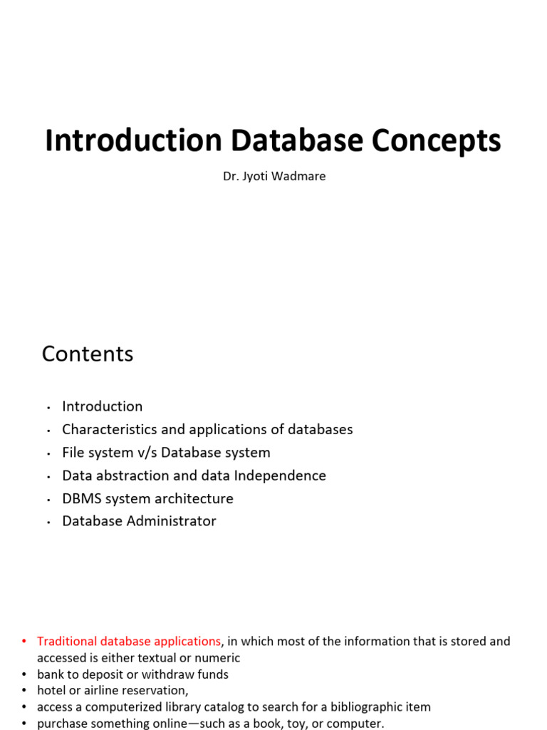 Understanding Database Concepts | PDF | Databases | Database Transaction